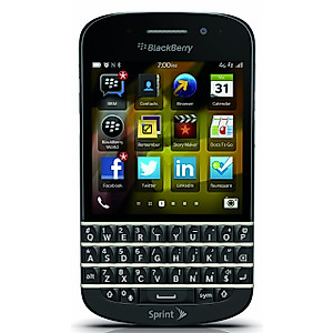 BlackBerry Q10, Black 16GB (Sprint)