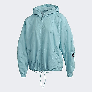 adidas Women's W.N.D. Jacket Primeblue Blue Spirit Small