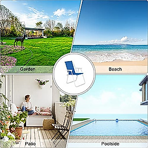 Ochine 1-Position Classic Folding Backpack Beach Chair, Waterside Backpack Beach Chair, Folding Beach Chair, Aluminum Lightweight and Portable Foldable Outdoor Camping Chair Backpack Outdoor Chair