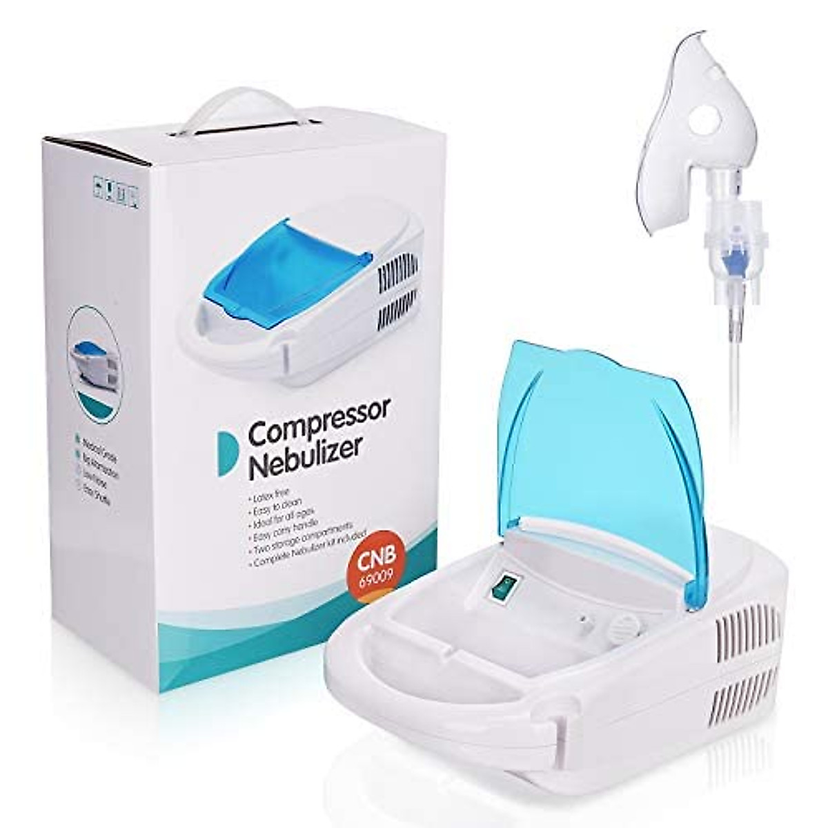Portable Handheld Nebulizer Machine for Kids & Adults, Home Use