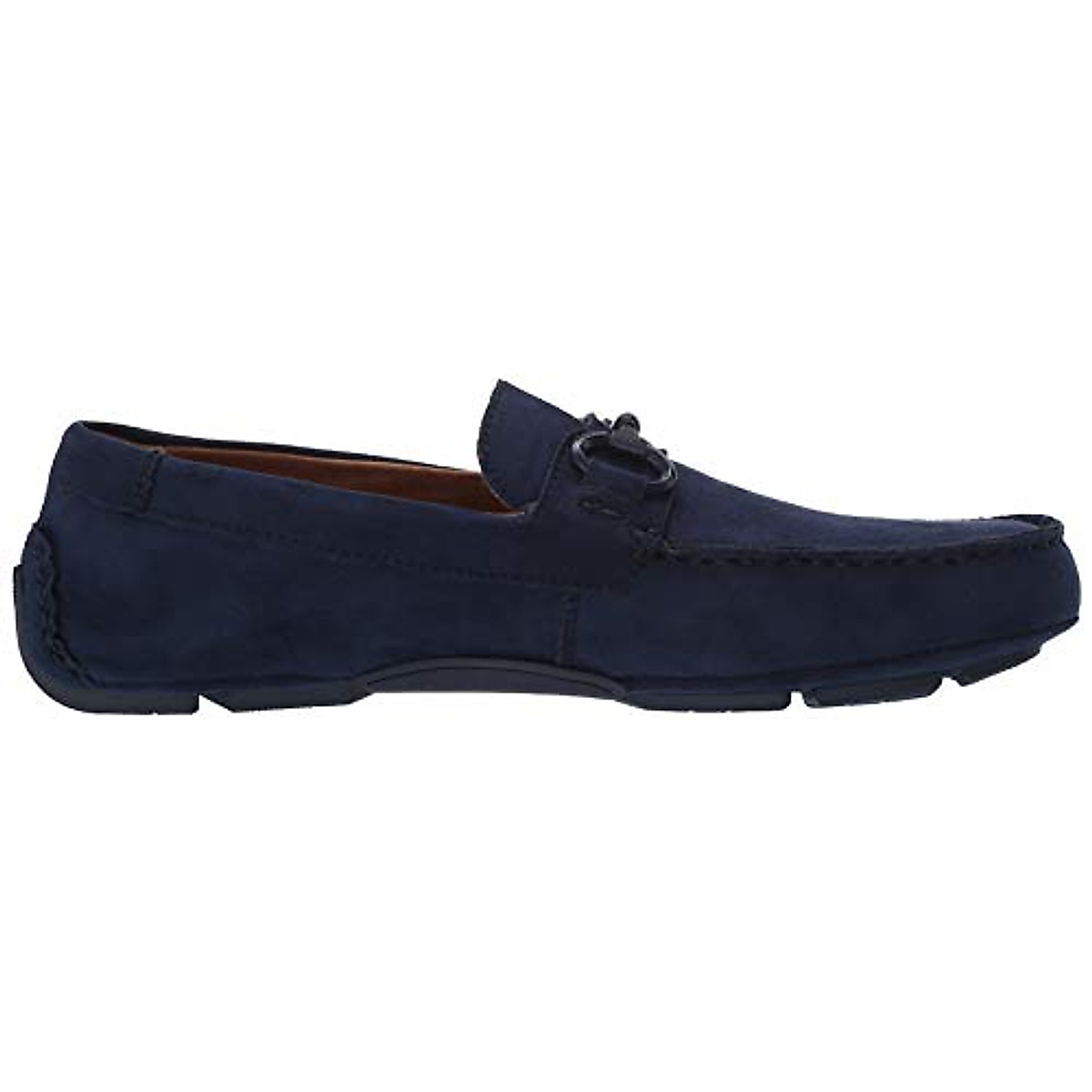 Kenneth Cole REACTION Men's Dawson Bit Driver Driving Style Loafer, Navy, 11