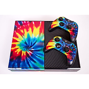 247 Skins Graphics kit Sticker Decal Compatible with Xbox One and Wireless Controllers - Trippy
