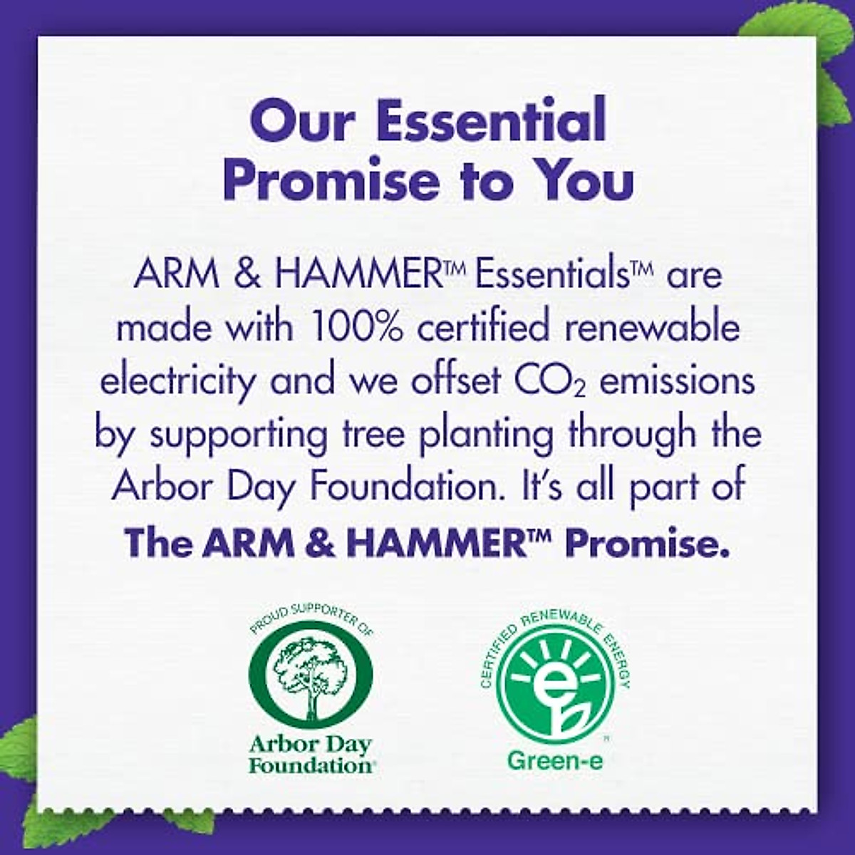 ARM & HAMMER Essentials Fluoride-Free Toothpaste Whiten + Activated Charcoal-4 Pack of 4.3oz Tubes, Clean Mint- 100% Natural Baking Soda