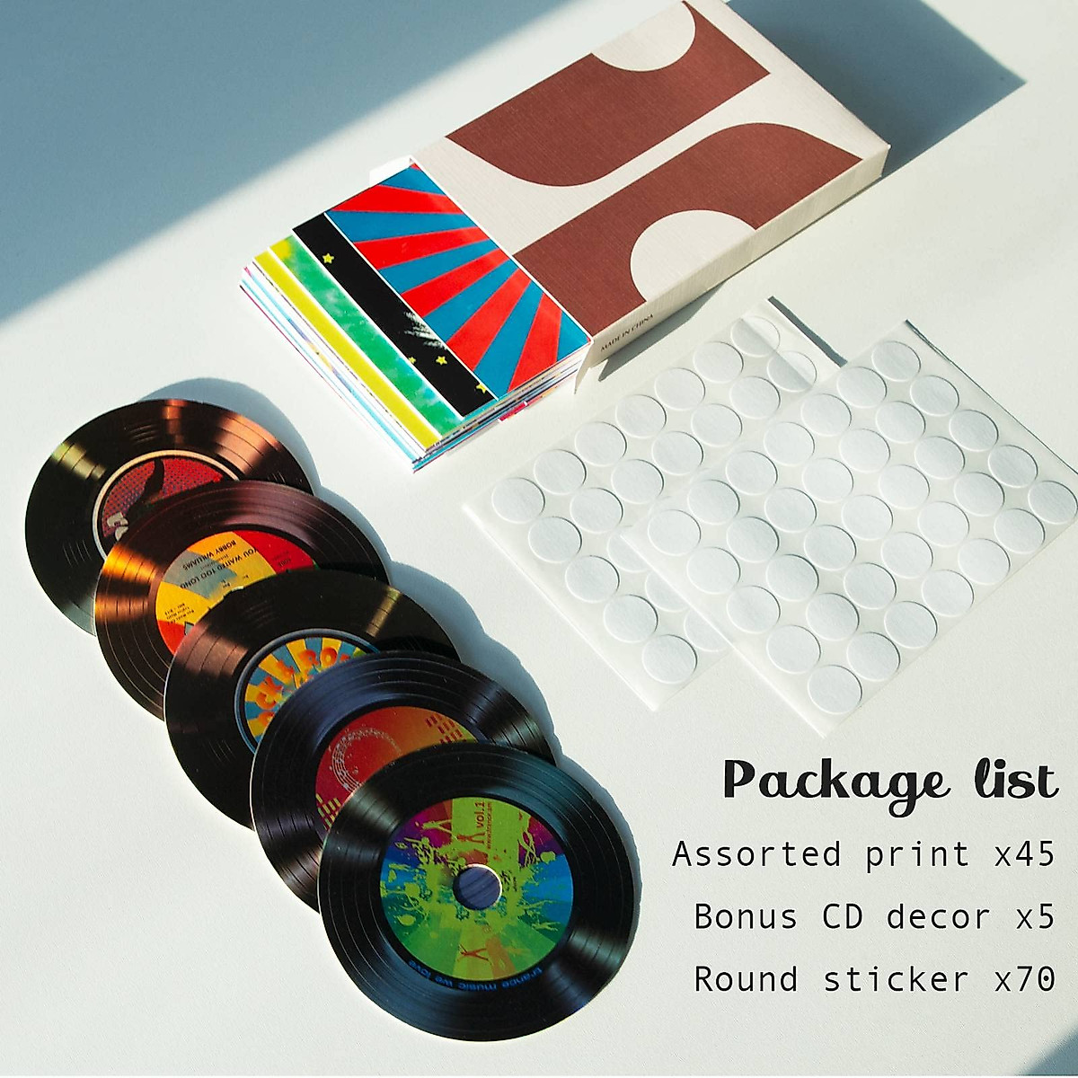 Fuiyoh Room Decor Aesthetic| Posters for Room Aesthetic Indie Wall Collage Kit – 45Pcs Photo Collage| Preppy Room Decor Aesthetic Tiktok| Trippy Room Decor for Bedroom | 4X 6