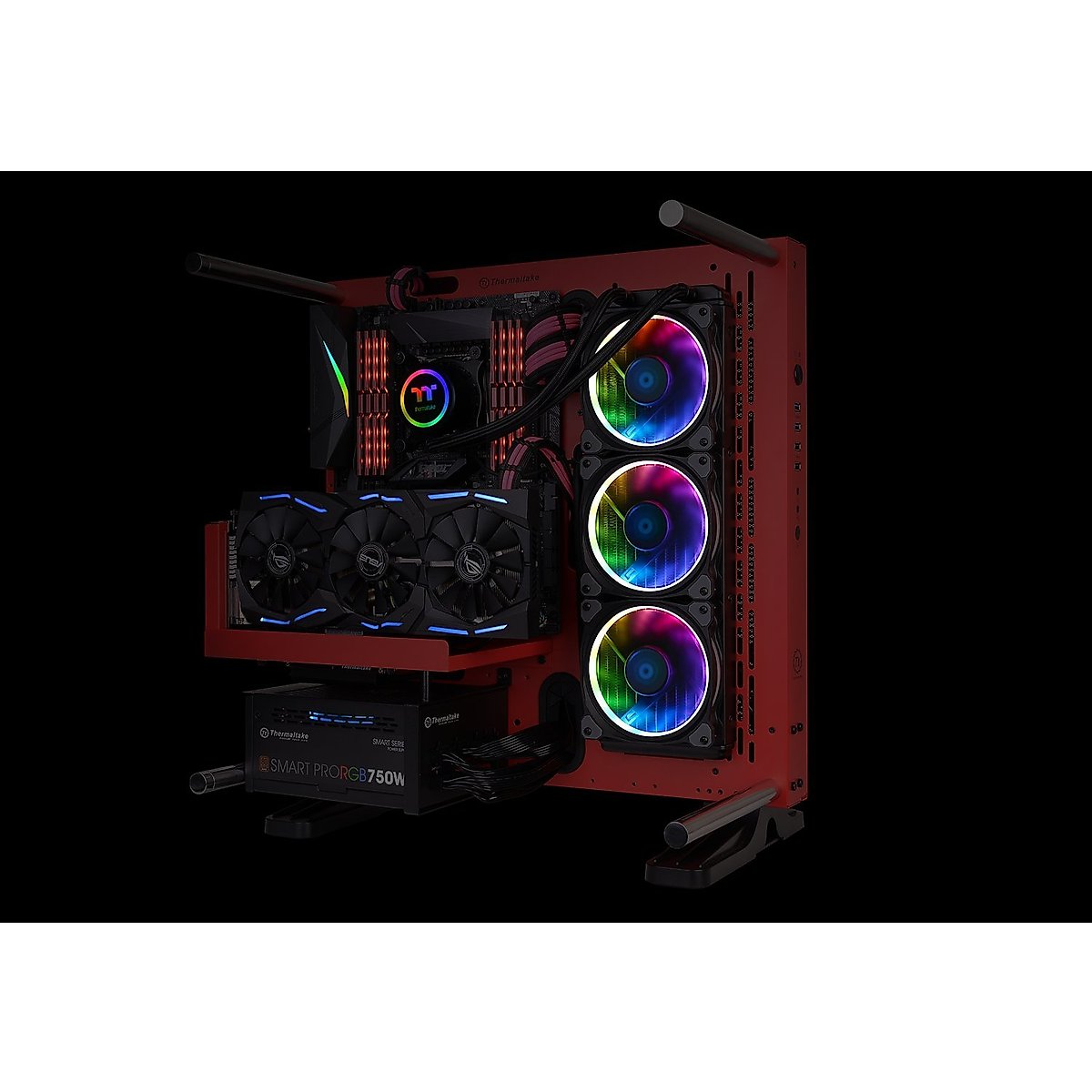 Thermaltake TT Sync SATA Powered 9 Port Addressable LED Controller TT Premium Edition (Compatible with ASUS Aura Sync, GIGABYTE RGB Fusion and MSI Mystic Light Sync) CL-O015-PL00BL-A,1 Pack