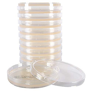 HardyCHROM Candida, Chromogenic Medium for C. Tropicalis, Krusei, and Albicans; 15x100mm Plate, Order by The Package of 10, by Hardy Diagnostics