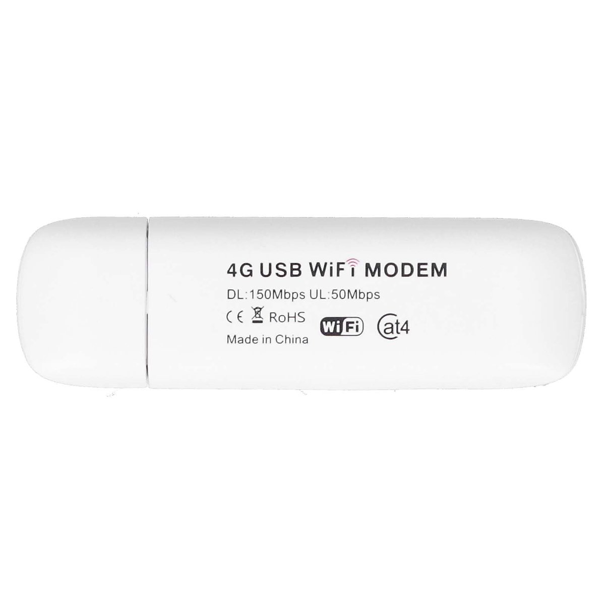 Modem Dongle, 4G LTE Modem, Modem Dongle with SIM Card Slot, TDD FDD Car Mini Router with LED Status Indicator, Up to 10 Associated Users 4G LTE Modem