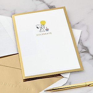 Hallmark Signature Paper Wonder Peanuts Pop Up Birthday Card (Celebrate)