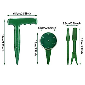 ZLY Adjustable Hand Held Garden Flower Plant Grass Seeds Planter Dial Sower Sowing Seeder Gardening Tool