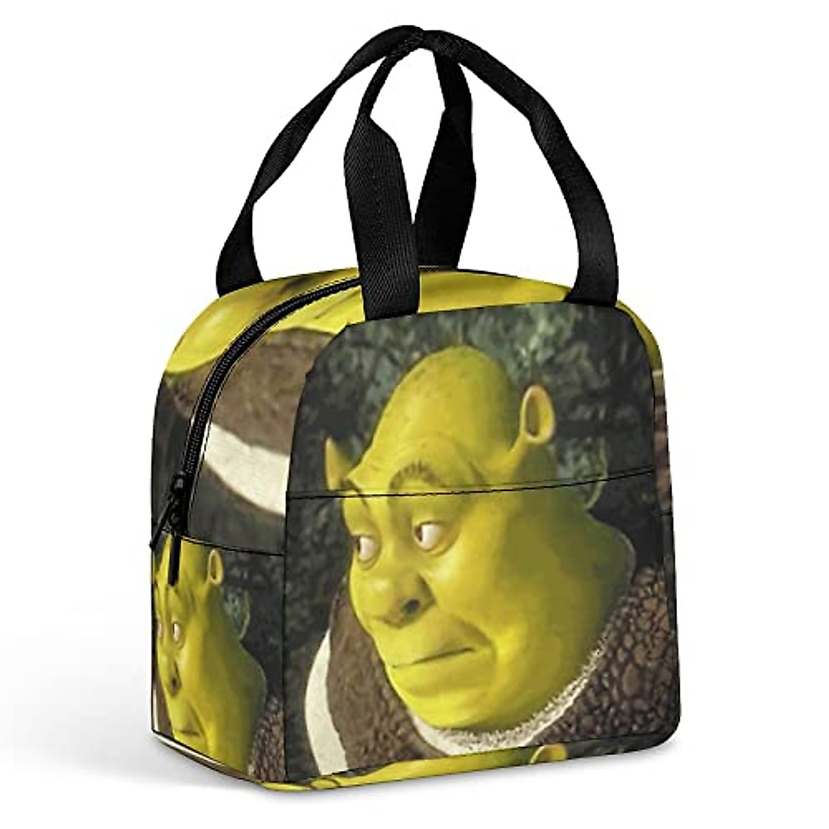 Funny Cartoon Reusable Lunch Bag For Women Men Insulated Portable Lunch Bag Tote Bag High Capacity Leakproof Cooler Lunch Box Bags For Girls Boys Kids Work School Office Picnic Travel