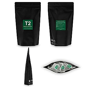 T2 Tea - Melbourne Breakfast Black Tea, Tea Bags in Resealable Bag, 120g (4.2oz), 60 Tea Bags