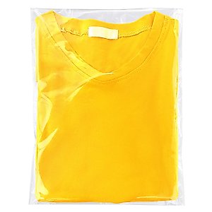 Yotelab Clear Resealable Cellophane Plastic Bags Self Adhesive for Packaging Shirts, Clothing and Products,50 Pcs 9x12 Inches Self Sealing Cellophane Bags