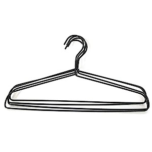 Heavy Duty Metal Shirt Coat Hangers Pack Space Saving Metal Hangers Non Slip Metal Wire Clothes Hanger Bulk for Coats