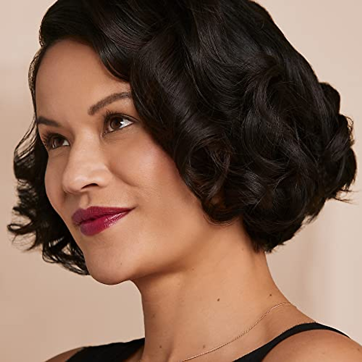 HOT TOOLS Pro Artist Rose Gold Digital Curling Iron/Wand | Long Lasting Defined Curls, (1 in)