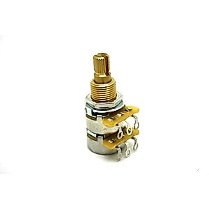 CTS 250K Balance-Blend Detent Dual Gang Audio Potentiometer