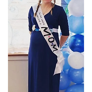 Mom to be Sash for Pregnancy Announcement Party,"The one where I Become a MOM" Baby Shower Decorations Girl Boy Baby Shower Party Decorations, Gifts, Favors, Mommy Supplies Gender Revea