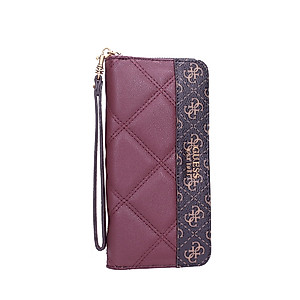 Guess Women's Wallets Burgundy Swqb7870460, Burgundy Multi, Onesize