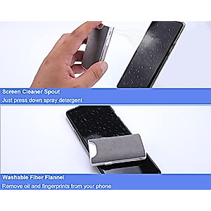 XANGNIER Cleaner Kit for Airpods Pro,5 in 1 Multi-Function Earbuds Cleaning Tools, Cleaning Pen with Soft Brush for iPhone Charging Port,Phone Speaker,Earpods,Headphone,Earphone,iPod Case