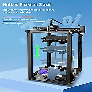 Sovol 3D SV05 Metal Frame Metal Direct Drive Extruder FDM 3D Printer with Upgraded 32-bit Silent Mainboard CR Touch Auto Leveling Flexible Build Plate 220 * 220 * 300mm