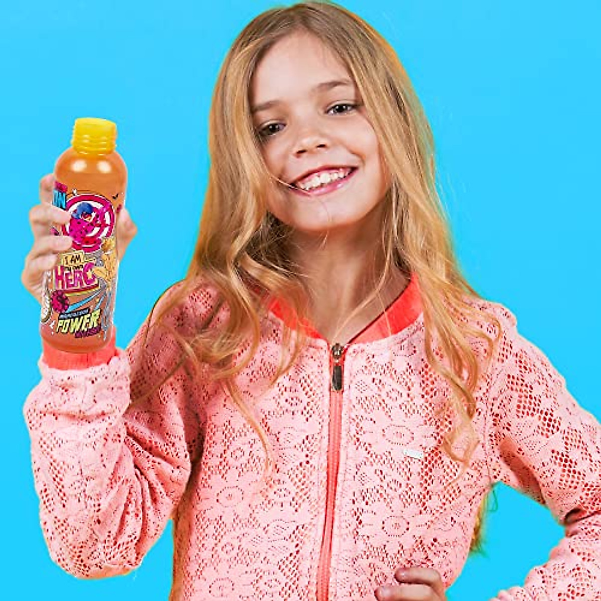 Miraculous Create Your Own Color-Changing Water Bottle, Color Your Own Water Bottle, Great For Travel & Road Trips, Sports & School, Creative Gift Idea, Arts & Crafts Activity Kids Ages 6, 7, 8, 9, 10