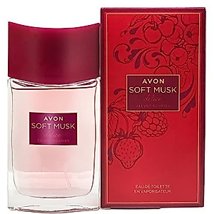 AVON Soft Musk Delice Velvet Berries Eau de Toilette Spray 1.7 oz.