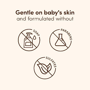 Aveeno Baby Calming Comfort Bath with Relaxing Lavender & Vanilla Scents, Hypoallergenic & Tear-Free Formula, Paraben- & Phthalate-Free, 18 Fl Oz (Pack of 1)