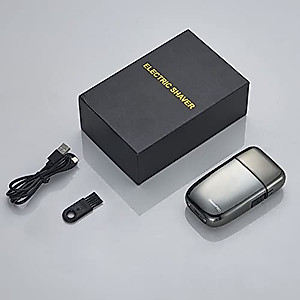 Electric Razor for Men Beard Trimmer Foil Shaver with Gold Foils