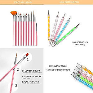 Major Dijit Portable USB Electric Nail Drill Set Polish Pen File Kit,36W Nail Lamp Gel Manicure Dryer Lamp,Acrylic Nail 3D Art Drill Dryer Manicure Supplies, Nail Files Tool Polish Decorating