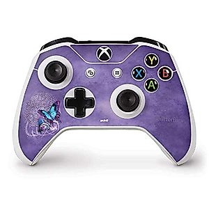 Skinit Decal Gaming Skin Compatible with Xbox One S Controller - Officially Licensed Tate and Co. Butterfly Celtic Knot Design