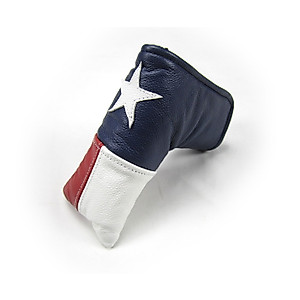 Sunfish Leather Golf Putter Cover Lone Star