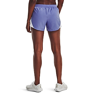 Under Armour Women's Fly by 2.0 Running Shorts, (495) Baja Blue/White/Reflective, Small