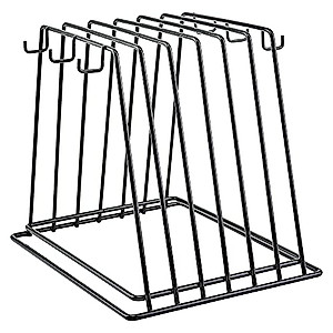 Winco 6-Slot Cutting Board Rack, Vinyl Coated
