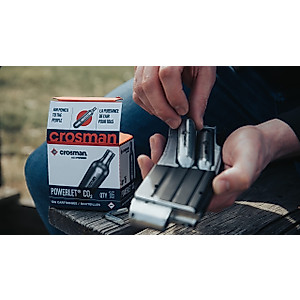 Crosman 25-Count 12-Gram CO2 Cartridges For Air Rifles And Air Pistols 2311-N