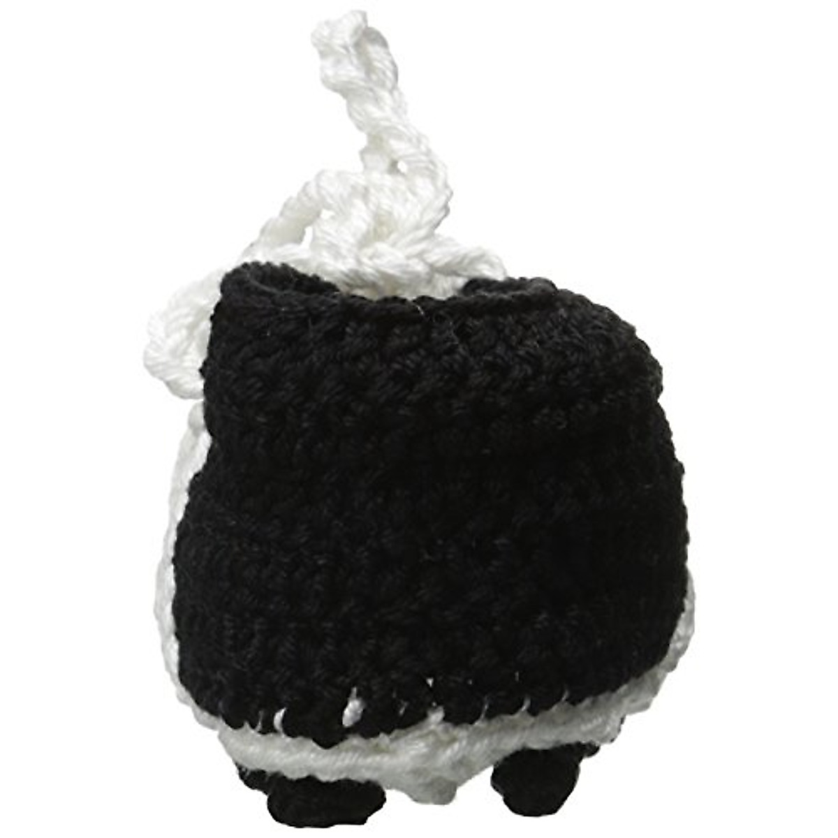 Jefferies Socks Baby-Boys Soccer Cleats Crochet Bootie, Black, Newborn