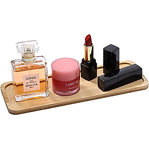 LoveBB 3 Pcs Qtip Holder with Tray, Plastic Bathroom Containers Dispenser Cotton Ball, Cotton Pads, Cotton Swabs, Floss Organizers Canisters with Lids