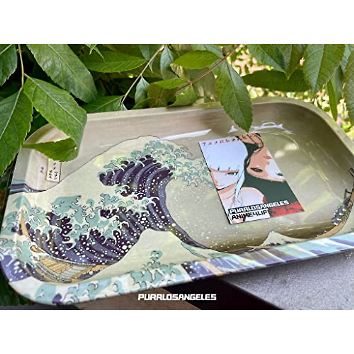 PURR Great Wave Rolling Tray 7"x11" Large