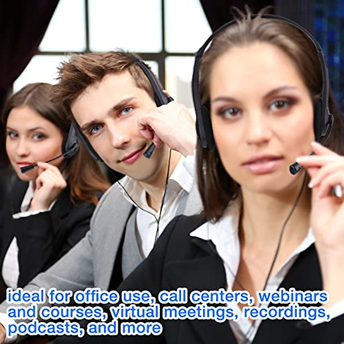 30 Pack Kids Classroom Headphones with Microphone School Student Headphones Bulk Class Set Lightweight Adjustable Earphones on Ear for Child Travel 3.5 Jack Universal Plug (Plastic Microphone Stem)