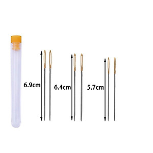 11 Pieces Bookbinding Kit Starter Tools Set Bone Folder Paper Creaser, Waxed Thread, Awl, Large-Eye Needles for DIY Bookbinding Crafts and Sewing Supplies