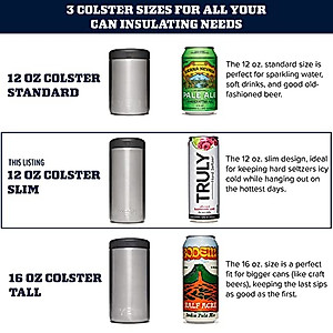 YETI Rambler 12 oz. Colster Slim Can Insulator for the Slim Hard Seltzer Cans, Offshore Blue