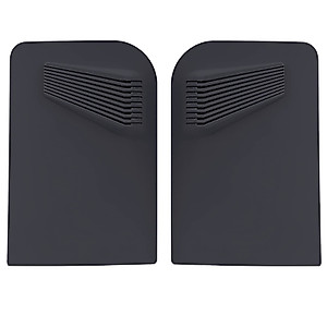 Digital Edition Face Plates with Cooling Vents Cover Skins Shell Panels for PS5 Console, Accessories for Playstation 5 Protective Replacement Faceplate (Black)