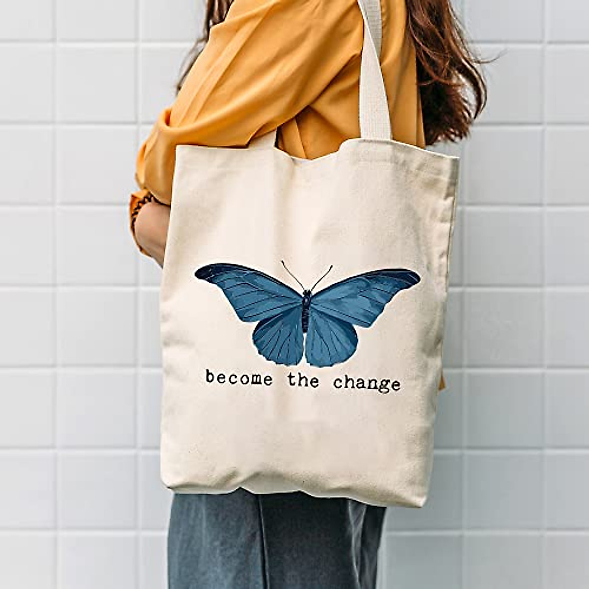 Cinar Tote Bag, Canvas Tote Bag For Women With Trend Print, Zippered Inner Pocket, Bags For Bags For Women, Beach Bag, Canvas Tote Bag, Grocery Bags, School Tote Bag, Cute Gifts, Bridesmaid Gifts