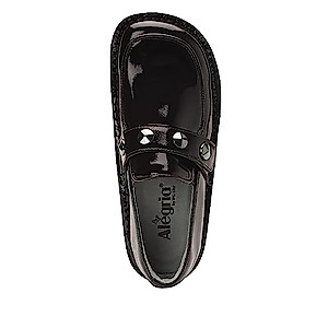 Alegria Women's Ericka Black Cherry Comfort Leather Shoes 8-8.5 M US