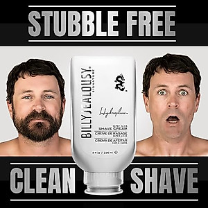 Billy Jealousy Hydroplane Super Slick Shave Cream, 8 Fl Oz (Pack of 1)