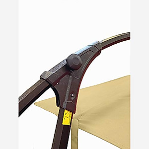 Garden Winds Replacement Canopy Top Cover for 8FT Square Umbrella YJAF-037 - RipLock 350