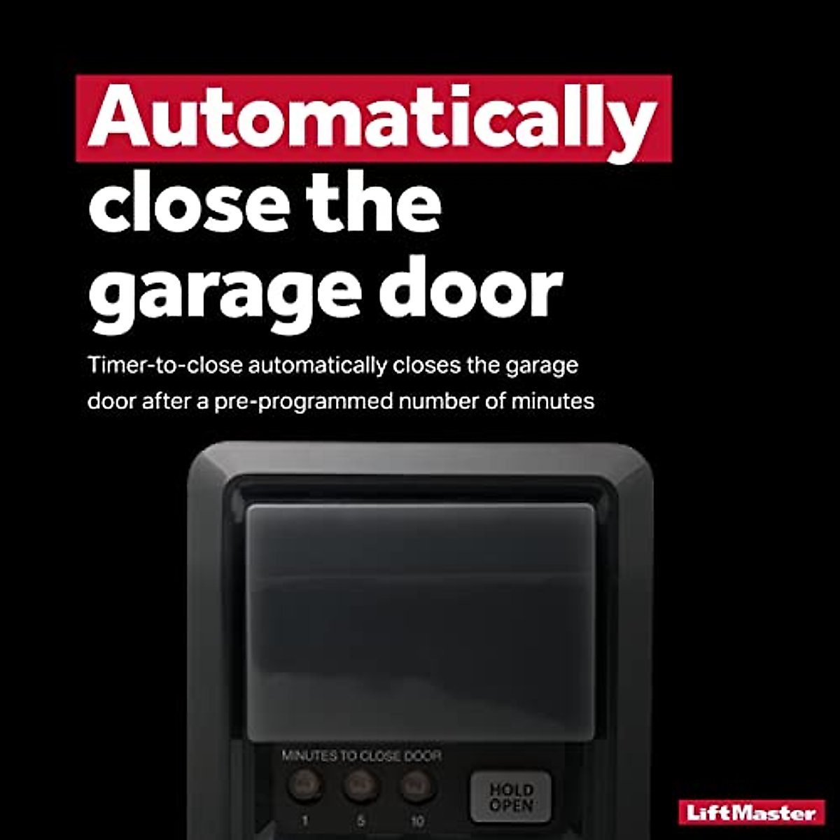 LiftMaster 881LMW Wi-Fi Motion-Detecting Control Panel with Timer-to-Close and Automatic Lighting