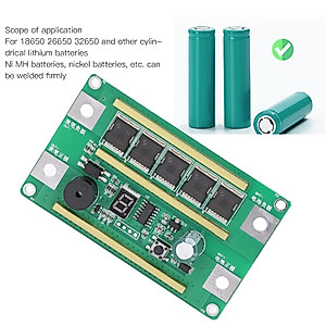 FOUF Welding Machine Circuit Board,Welding Machine Pen DIY Portable 12V Battery Storage Spot Welder Pen PCB Circuit Board Welding Current,DIY Portable Battery Storage Spot Welder(Bare metal full set)