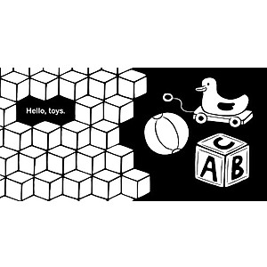 Hello, My World: A perfect book for parents and caregivers home with babies this summer (High-Contrast Books)