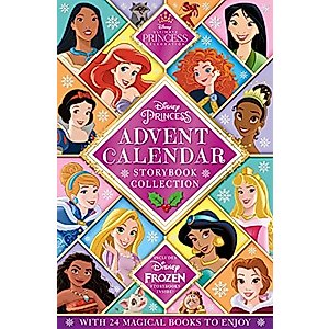 Disney Princess: Storybook Collection Advent Calendar: With 24 Magical Books to Enjoy