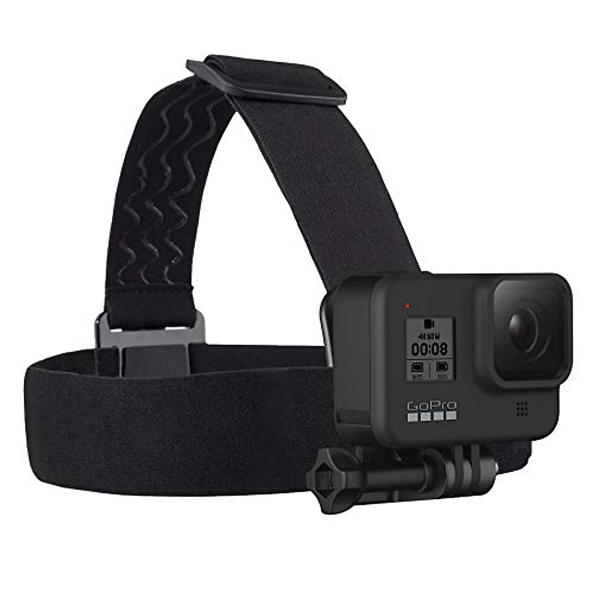 GoPro HERO8 Black Bundle - Includes HERO8 Black Camera, Shorty, Head Strap, 32GB SD Card, and 2 Rechargeable Batteries