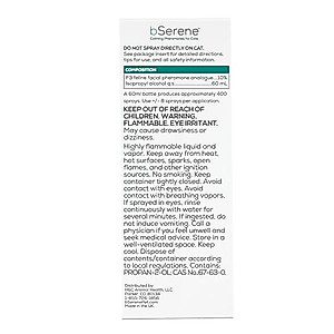 bSerene Pheromone Calming Spray for Cats 60mL